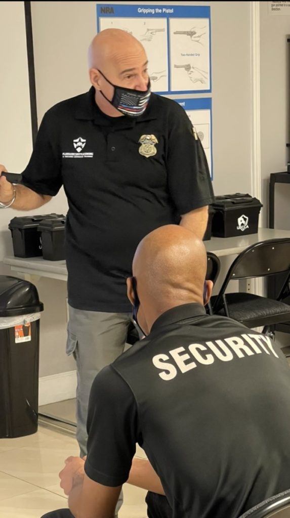 Security Officer Concealed Weapon Firearm License Class Sat. 11:00 a.m.